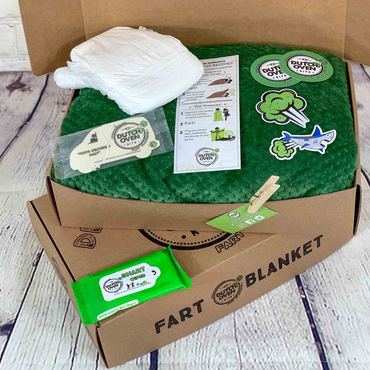 Dutch Oven Kits Fart Blankets - Gift Boxes For the Farters in Your Life