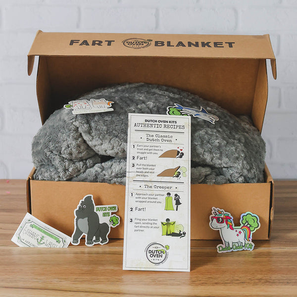 Dutch Oven Kits Fart Blankets - Gift Boxes For the Farters in Your Life