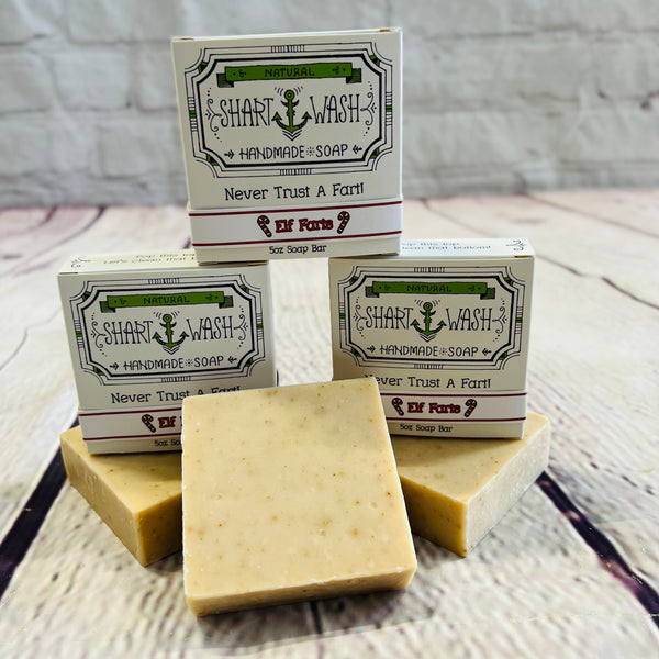 Shart Wash Soap - Elf Farts Oatmeal Spice | Natural Handmade Soap Gifts ...